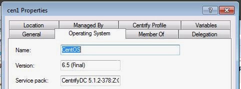 centrifying: Lab # 7: Installing the Centrify agent and joining Active Directory