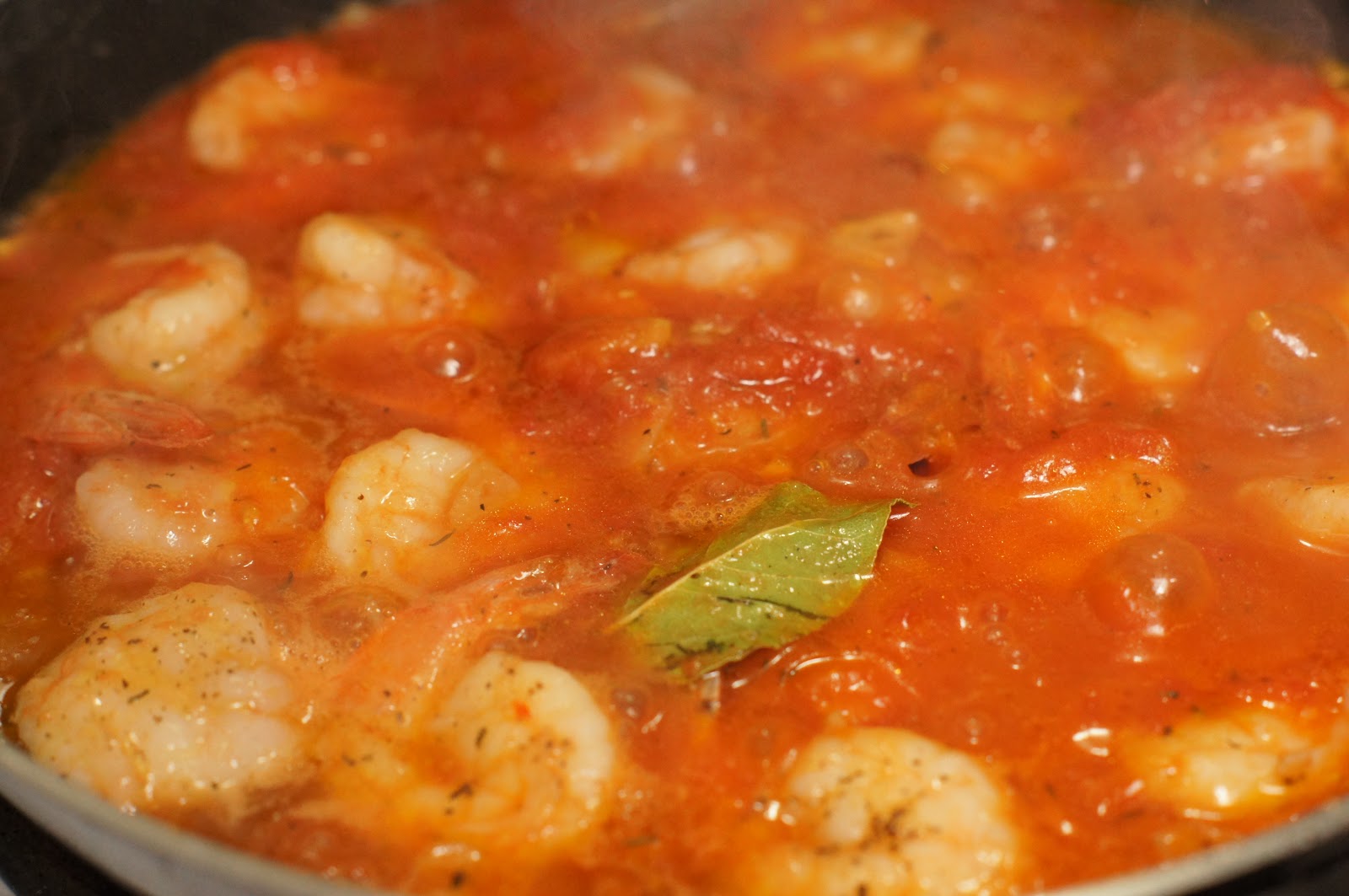 Chef Gama's Pictures: Shrimp Diablo Pasta by Chef Gama C