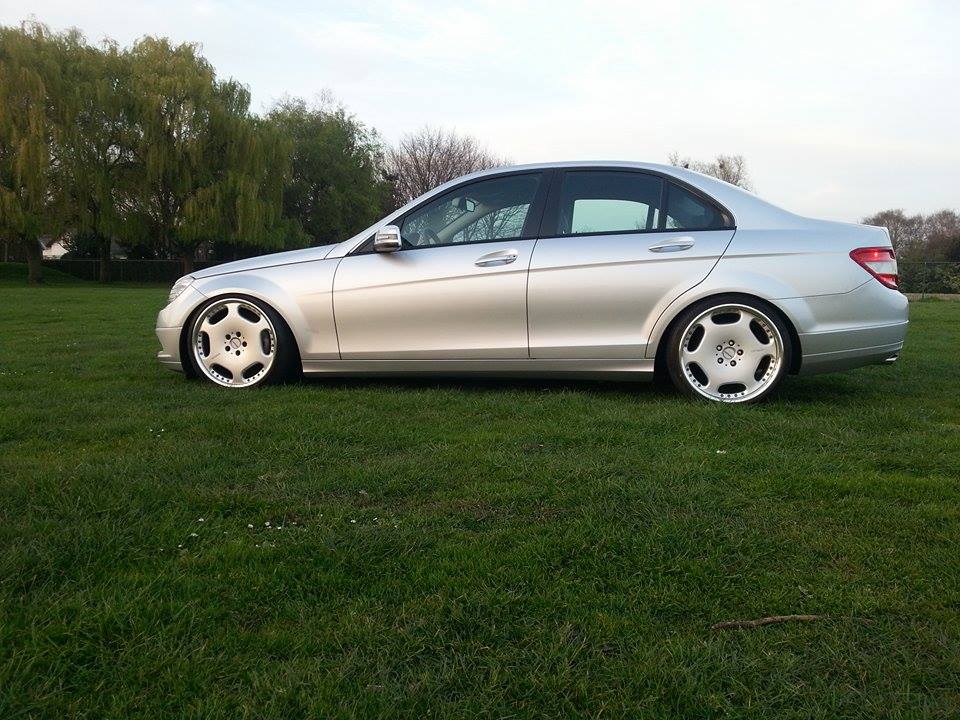 Mercedes-Benz C-Class W204 on Carlsson Wheels | BENZTUNING