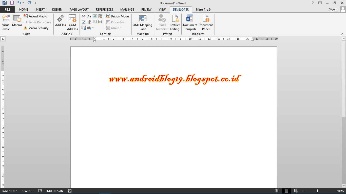 Fungsi Tab Menu Bar Pada Microsoft Office 2013 | Androidblog 19