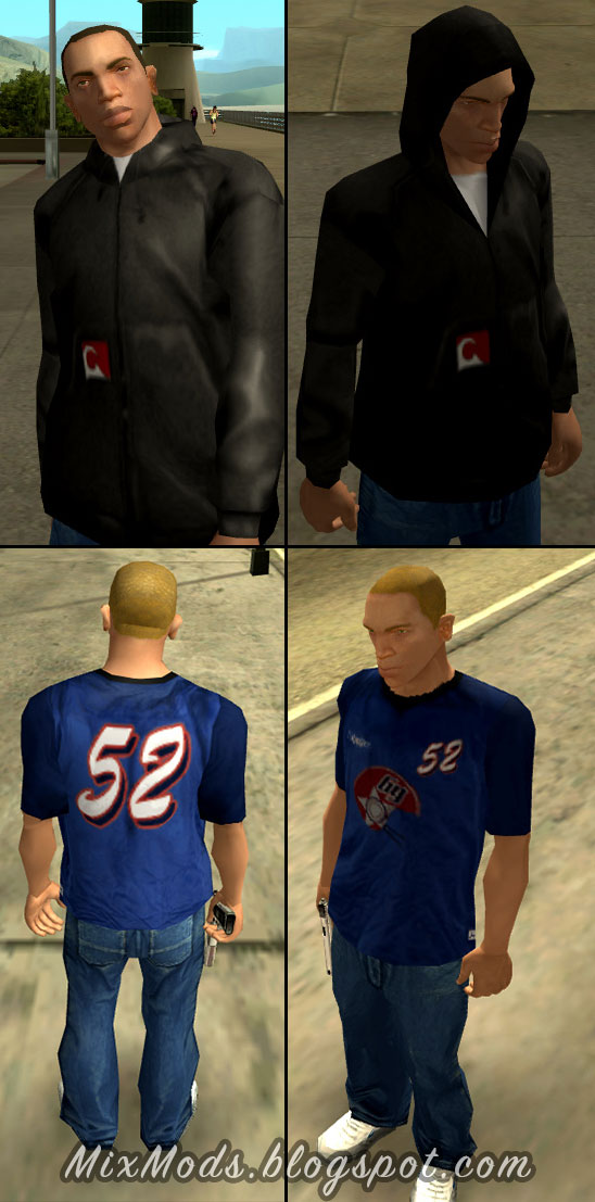 CJ Branco HD v1.1 - MixMods - Mods para GTA SA e outros