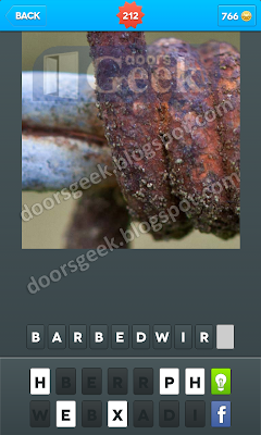 Zoomed In - Photo Word Game Level 212 ~ Doors Geek