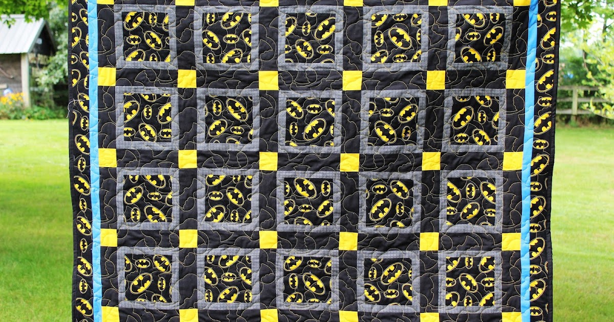 Ohio Thoughts: Child's Batman Quilt