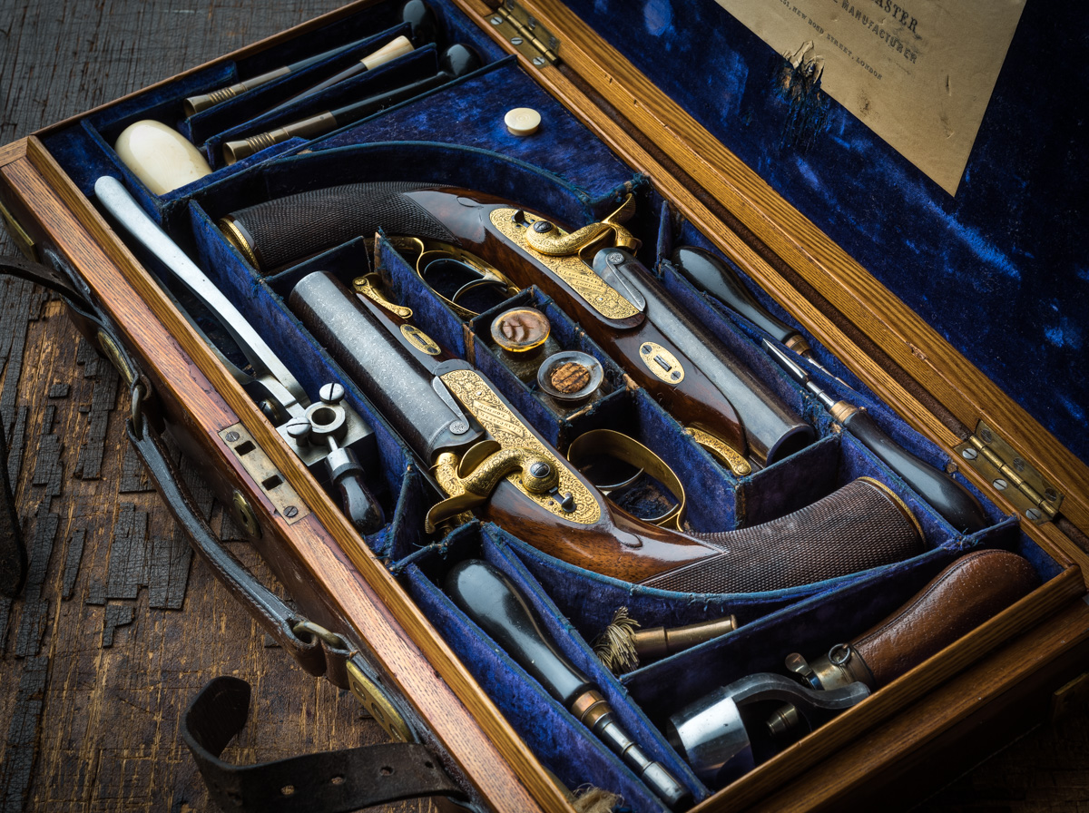 Cazador Mexicano: Charles Lancaster – A Pair of Rare and Unique Howdah ...