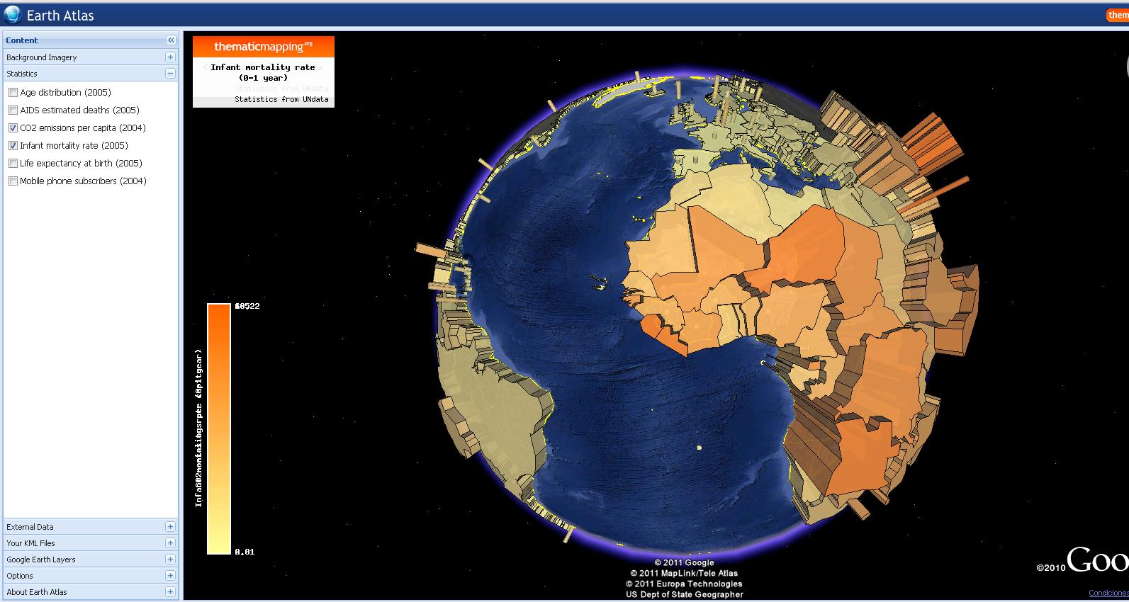 Geoinformación: Thematic Mapping: Excelente herramienta para elaborar ...