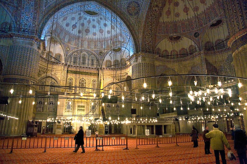 Blue Mosque Turkey - Amazing Inside Architecture