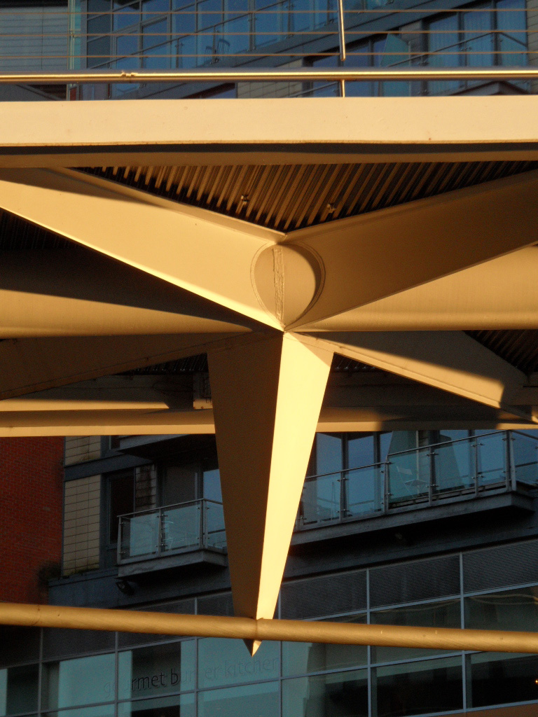 The Happy Pontist: Manchester Bridges: 22. Spinningfields Footbridge