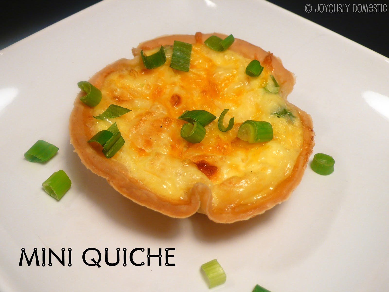 Joyously Domestic: Mini Quiche