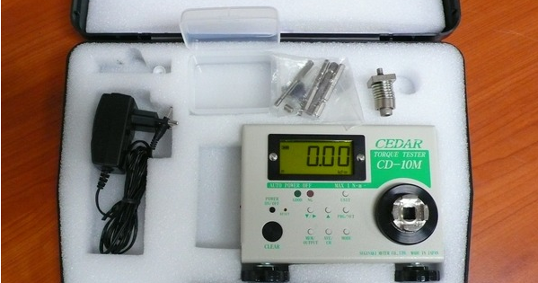 Thiết Bị Đo Lực Xoắn Cedar: Máy đo lực xoắn Cedar Cd-10M, Torque meter