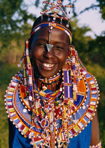 Bijuteria do mundo: Os Maasai