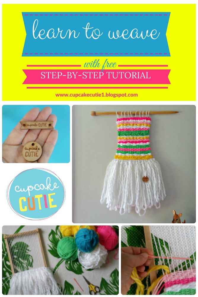 cupcake cutie: How to weave: Free step-by-step tutorial