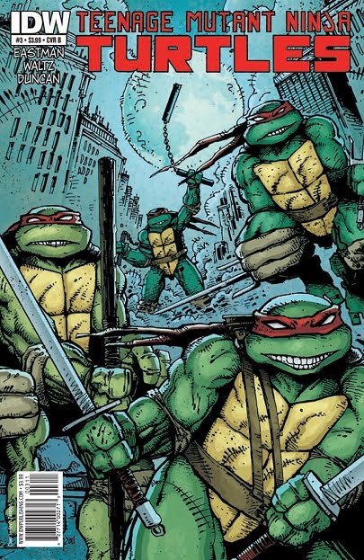 IDW TMNT #3 - Variant Cover Guide