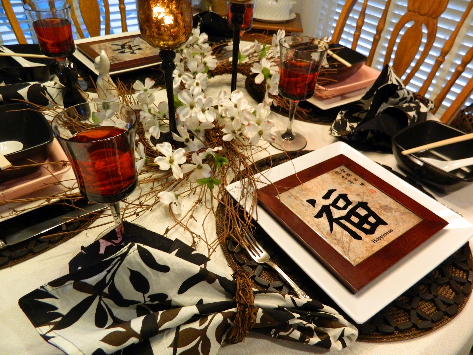 ~Tablescapes By Diane~: Japanese Dinner.