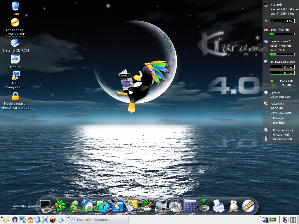 Byteria: Kurumin Linux (2003-2008)