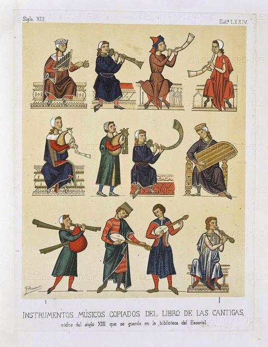 Indumentarse medieval : El traje de los músicos en el S.XIII