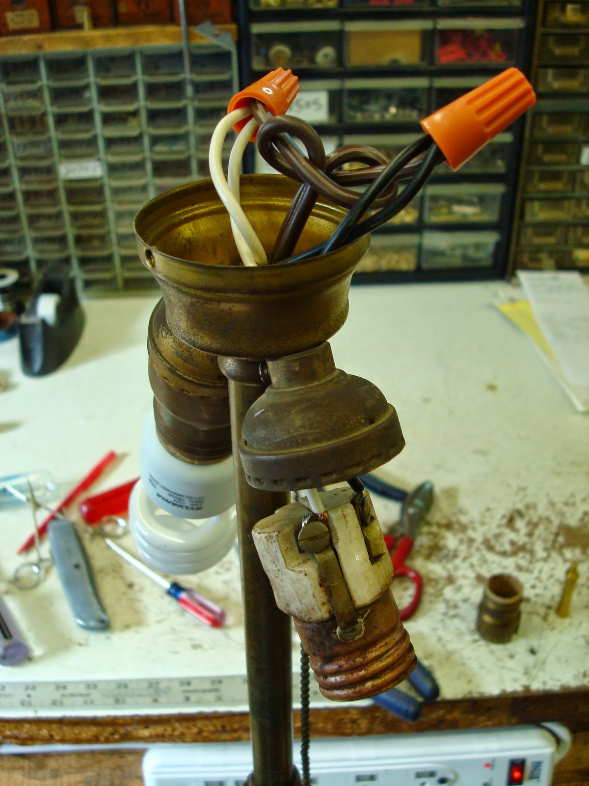 Lamp Parts and Repair | Lamp Doctor: Various Lamp Clusters Examined