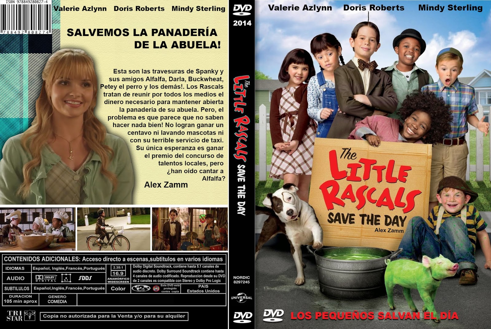 PB | DVD Cover / Caratula FREE: THE LITTLE RASCALS SAVE THE DAY - DVD ...