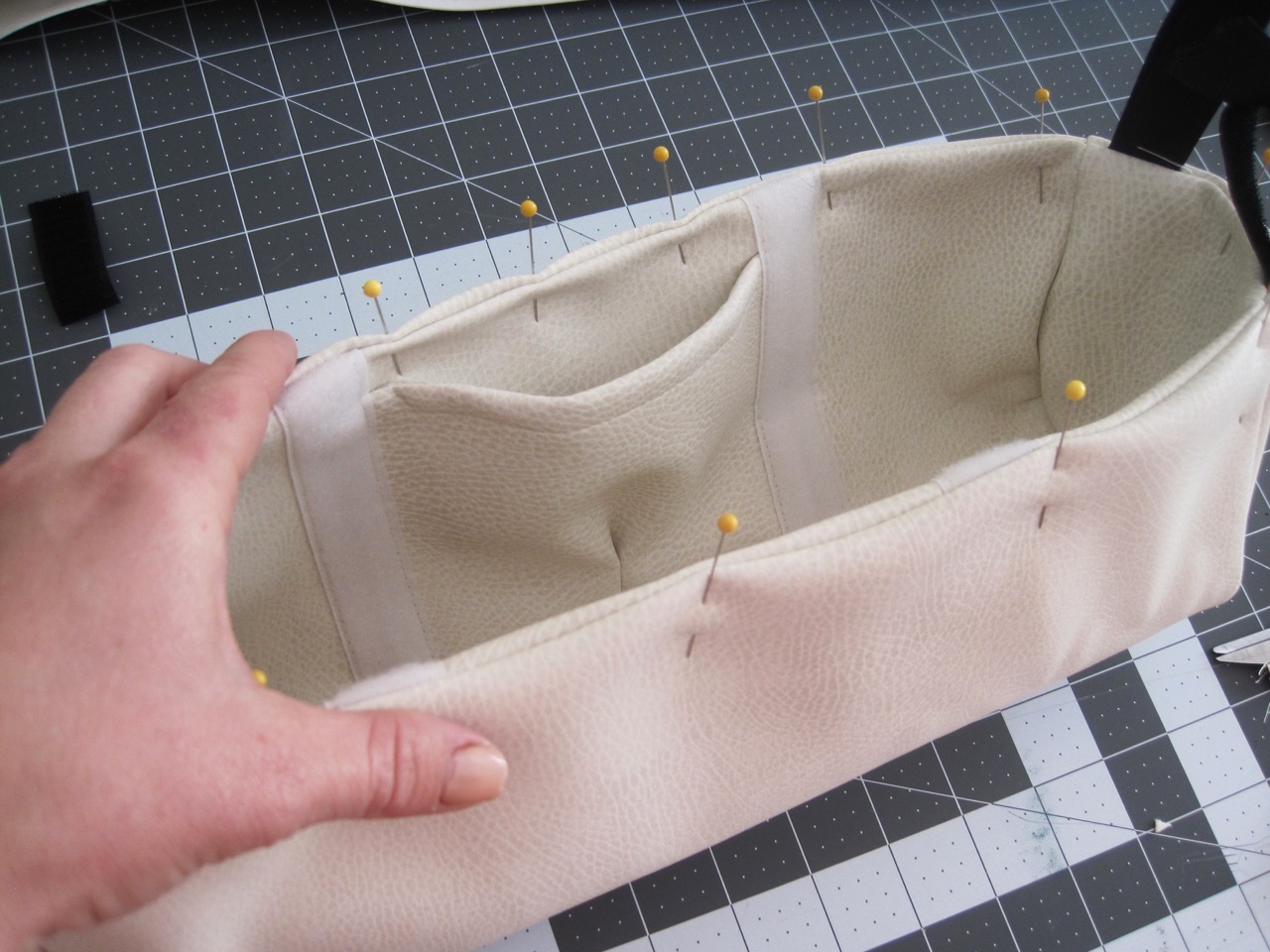 The Project Lady - DIY Tutorial for Making a Stroller Organizer