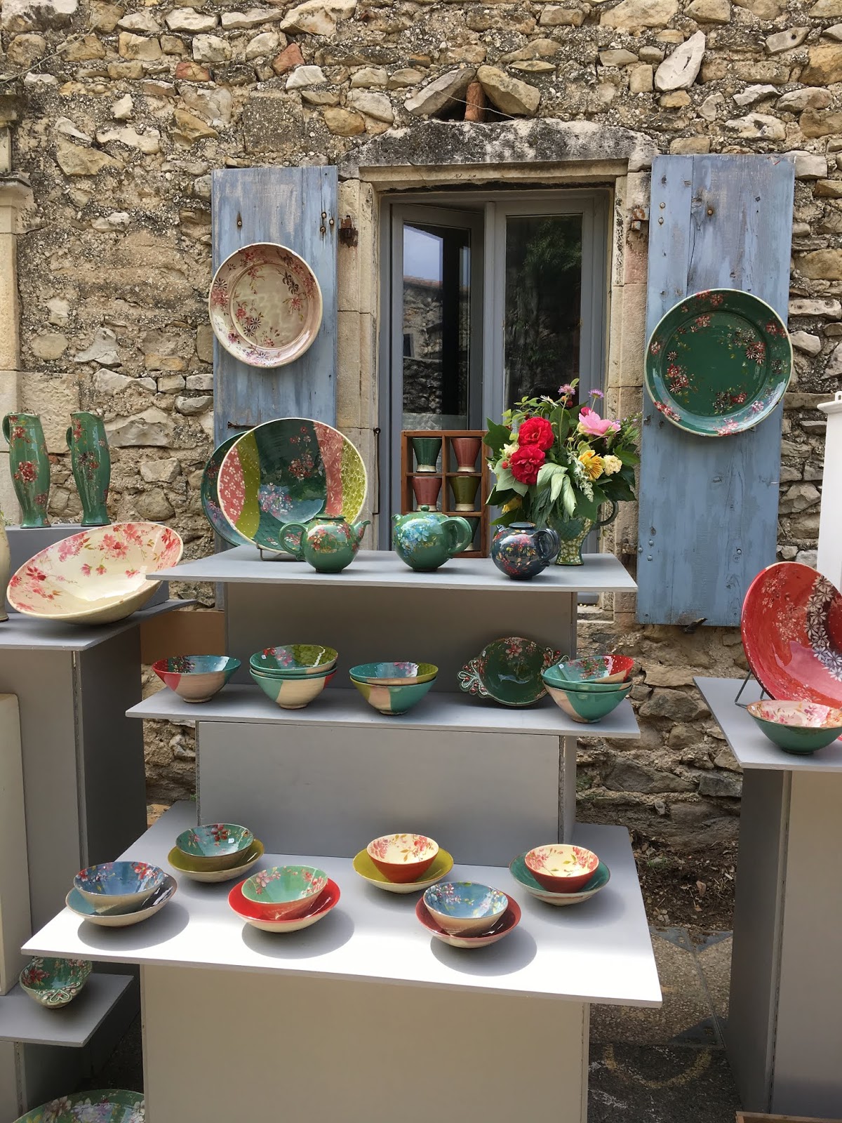 Poterie Calicot Odile Cazanave-Pin: Cliousclat 2018
