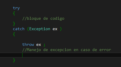 TheRussianBassManProgramer: Programacion C# uso de Try-Catch