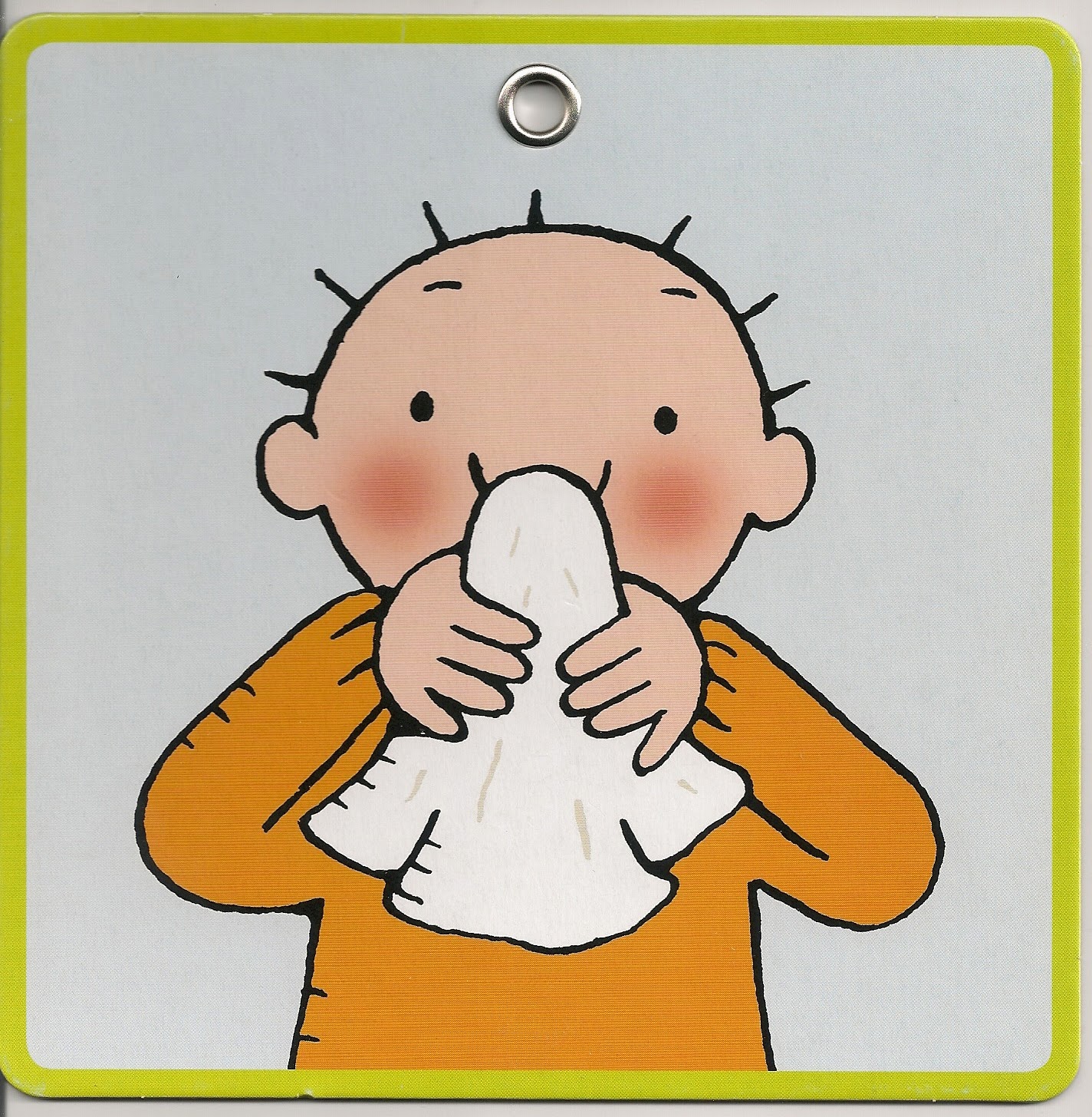 Handen wassen: 1. ik neem zeep (1keer duwen) 2. was mijn handen met ...