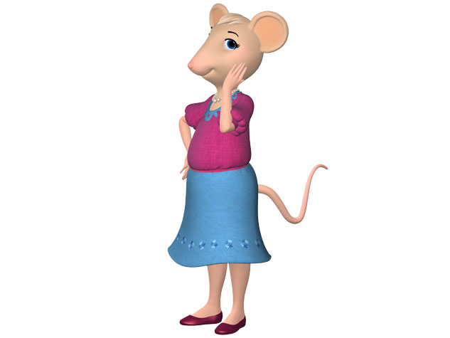 Cartoon Characters: Angelina Ballerina