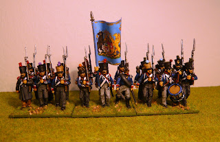 the happy painter: perry napoleonics mecklenberg infantry