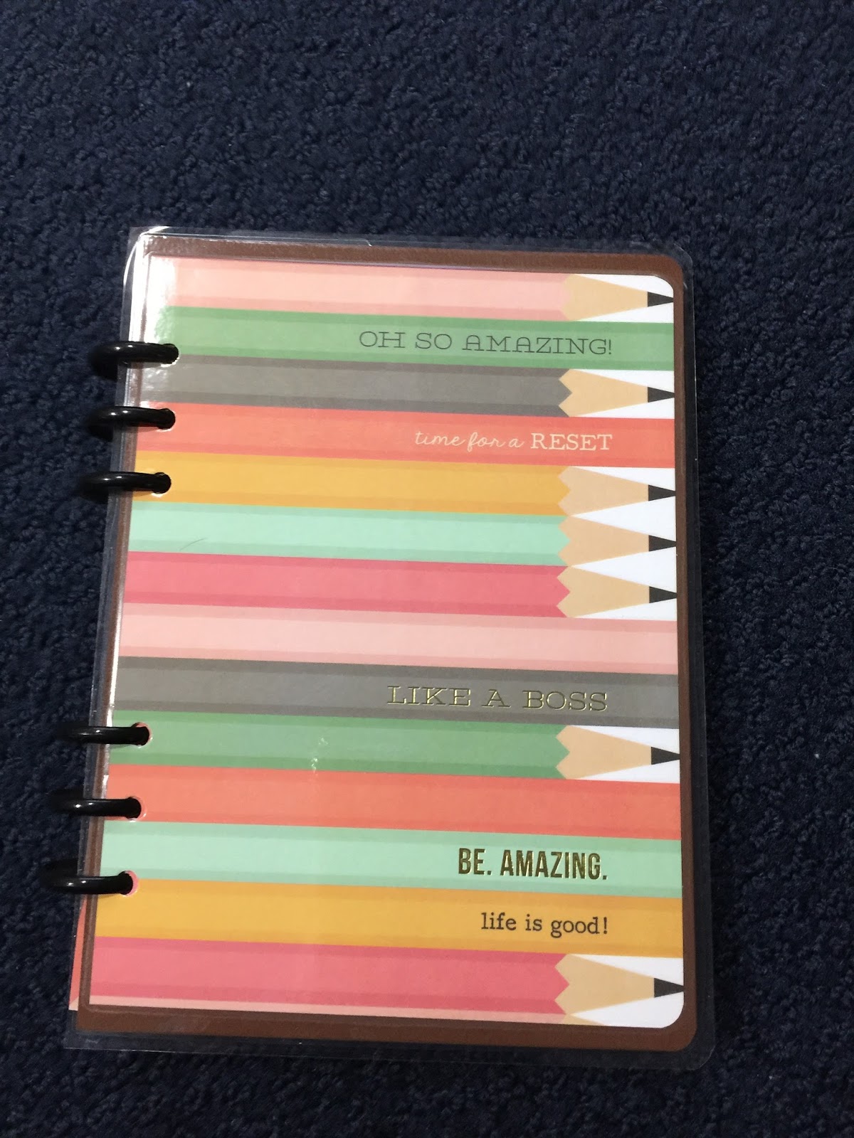 A Creative Operation: My Altered Disk Bound Notebook