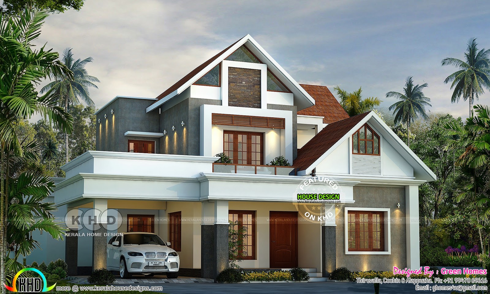 nice-home-design.jpg 1,600×962 pixels | House styles, House design, Home