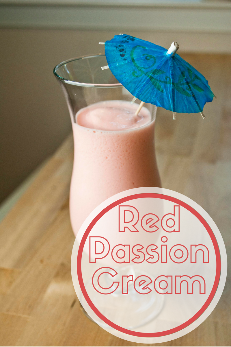 Red Passion Cream - A Year of Cocktails