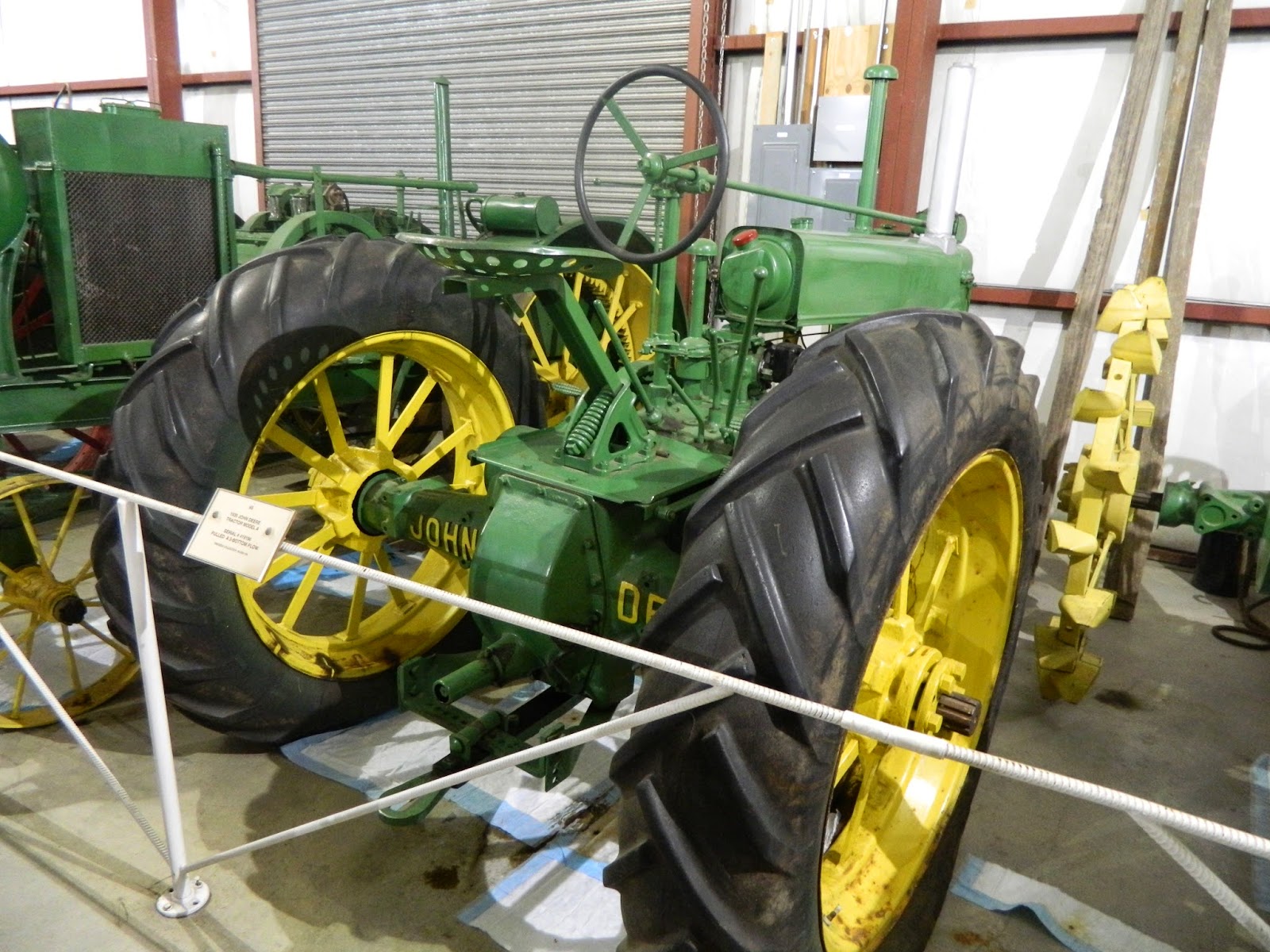 Stuhr Museum of the Prairie Pioneer's Tractors: 1935 John Deere Model A ...