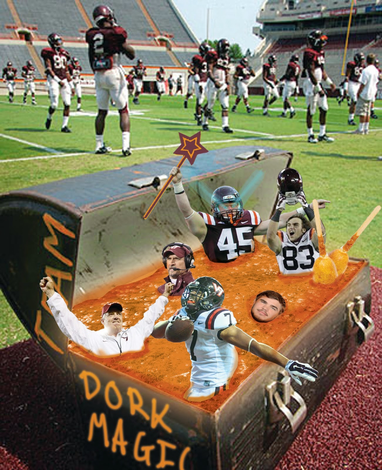 I give up. what do "fully dipped" and "dork magic" mean? | The Key Play