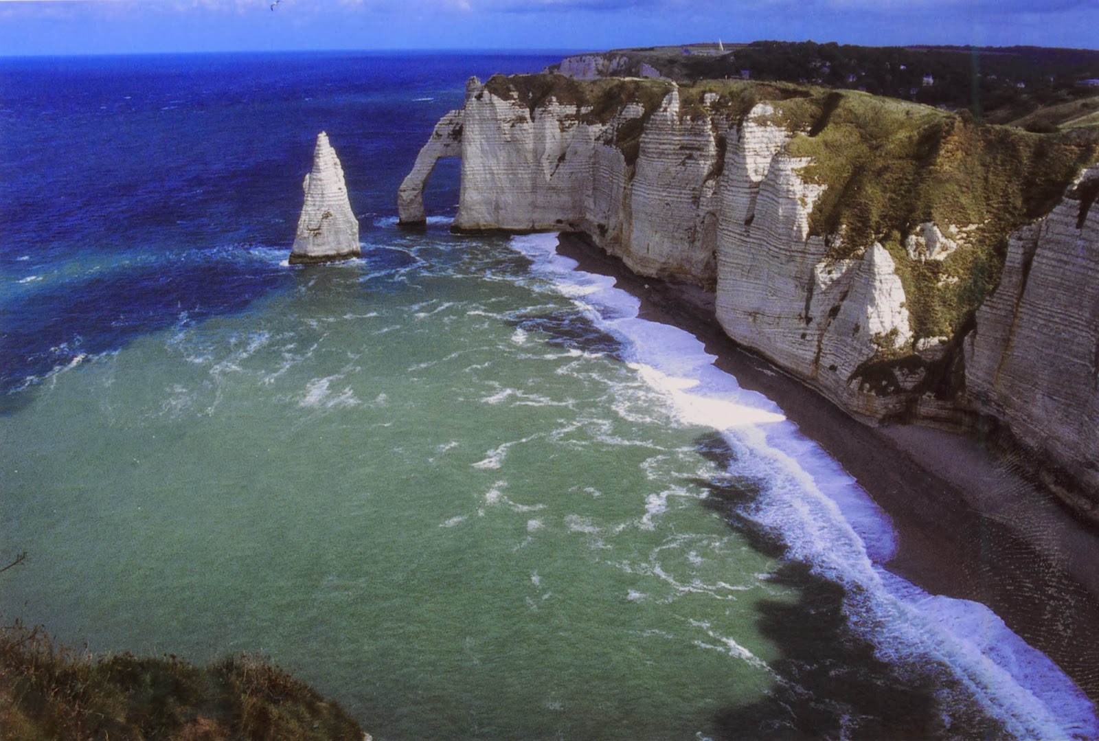Amazing World & Fun: Sea Arch, Etretate, France, Most Amazing Natural ...