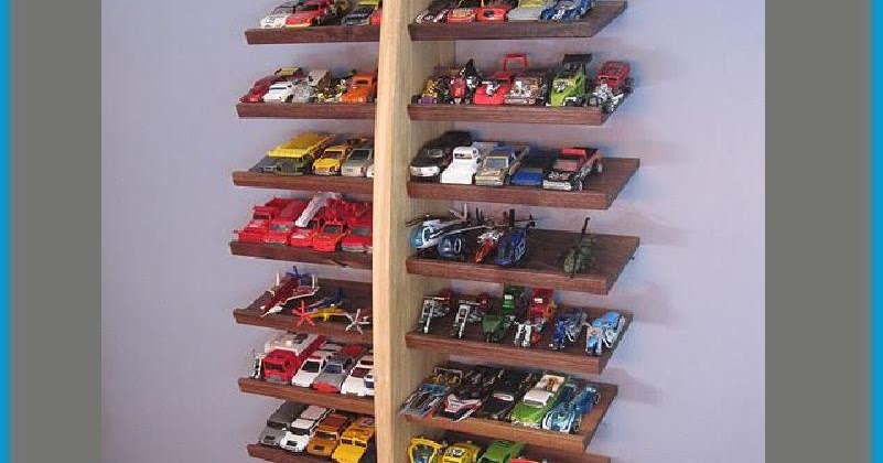 DIY And Household Tips: DIY Hot Wheels Display Shelf