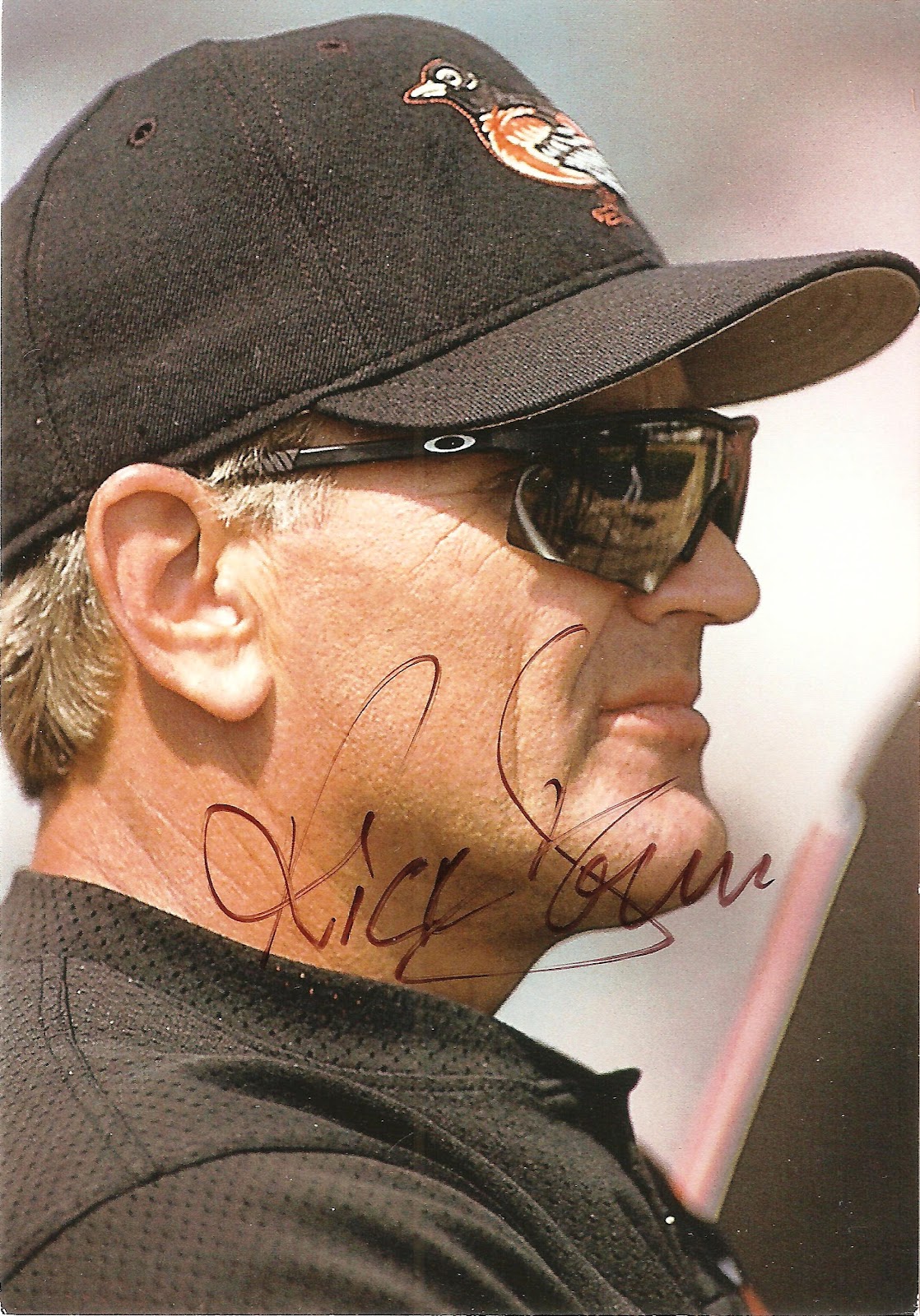 The Great Orioles Autograph Project: Hoscheit, It's Vern