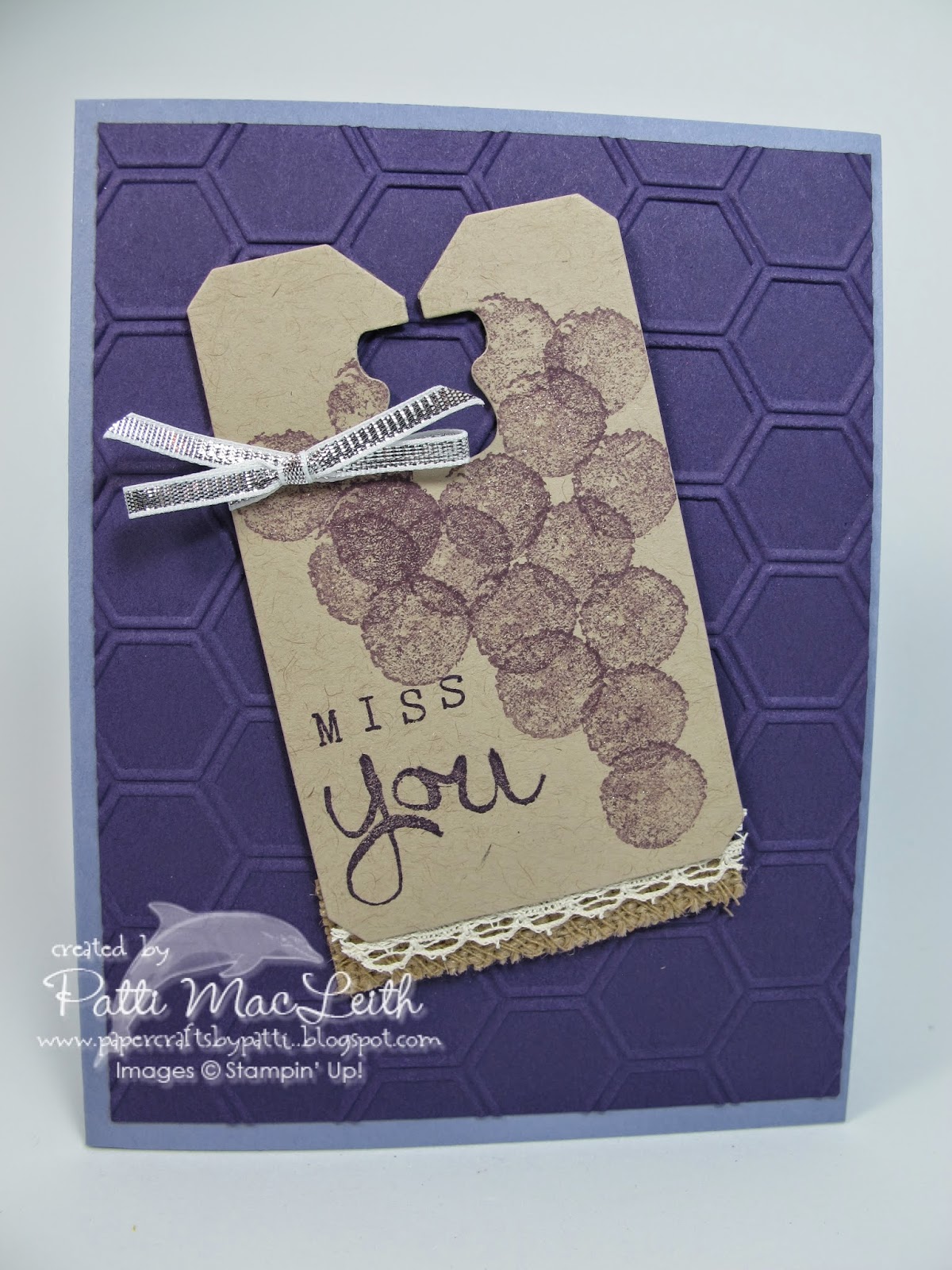 Papercrafts by Patti: Miss You