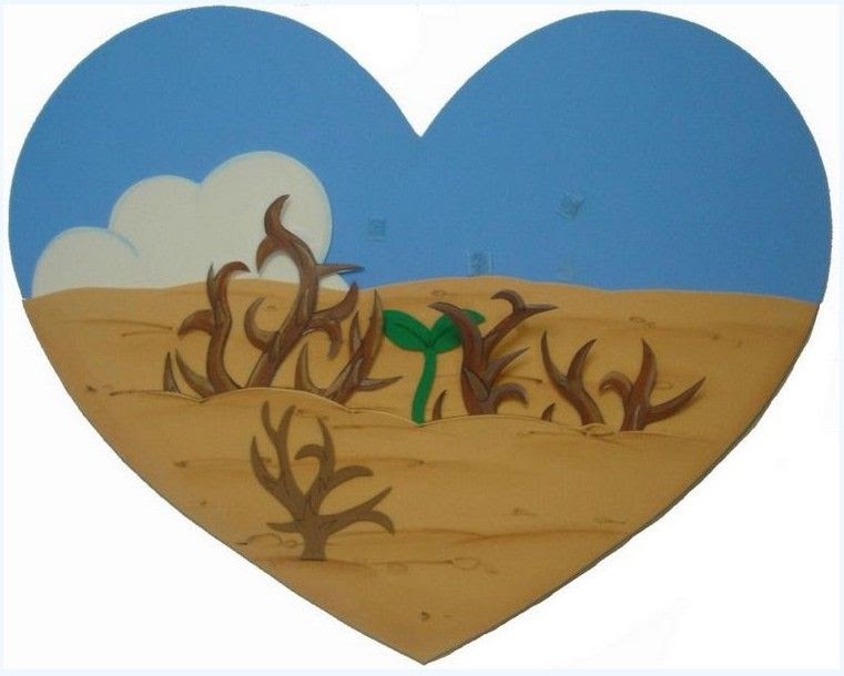 Artes da Catis: A Parábola do Semeador - VISUAIS COLORIDOS