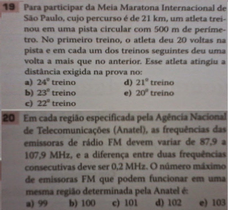 Matemática Com O Proferon Exercícios Do Livro