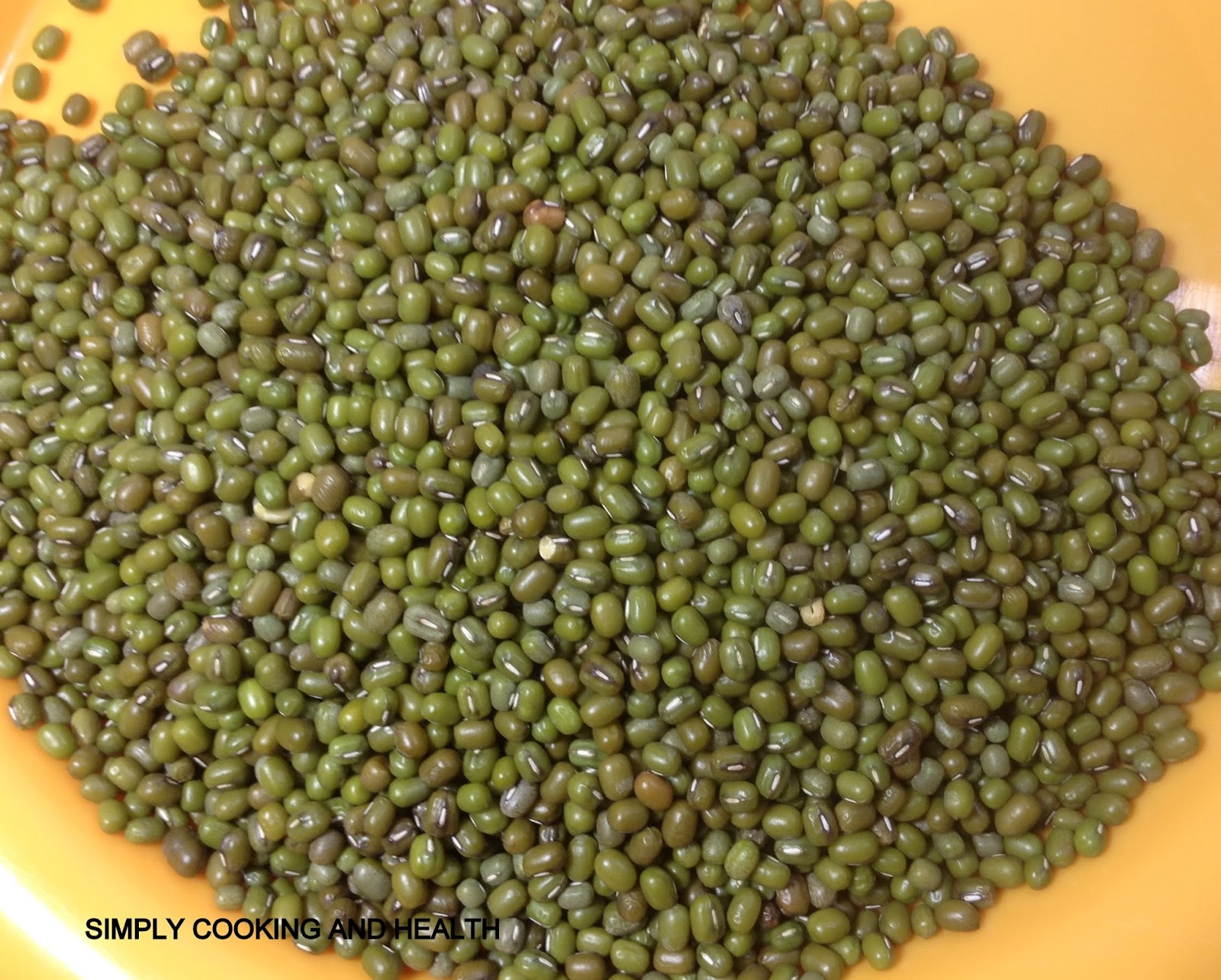 Simply Cooking and Health: Fried rice using whole mung bean with skin