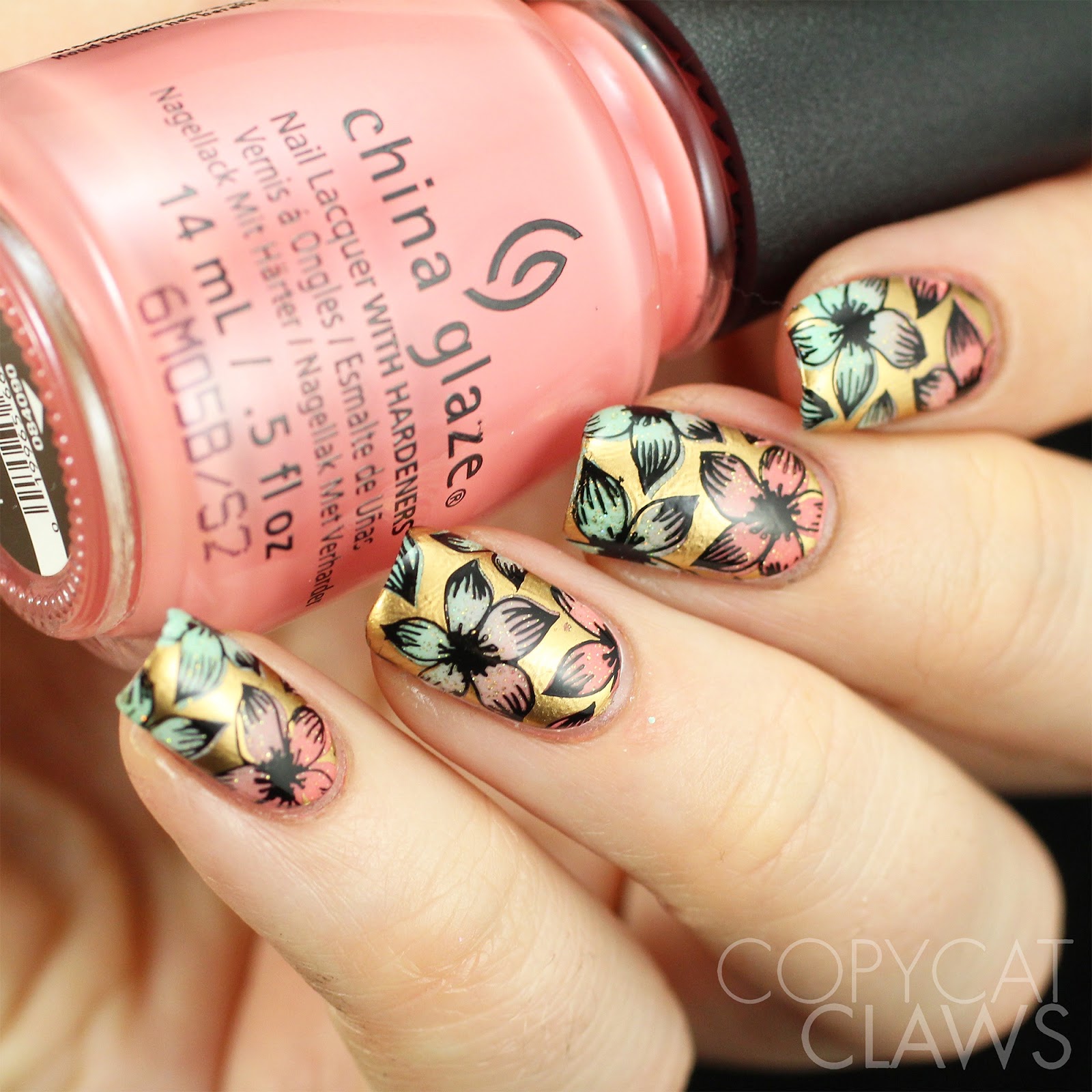 Copycat Claws: Nail Challenge Collaborative - Spring #1
