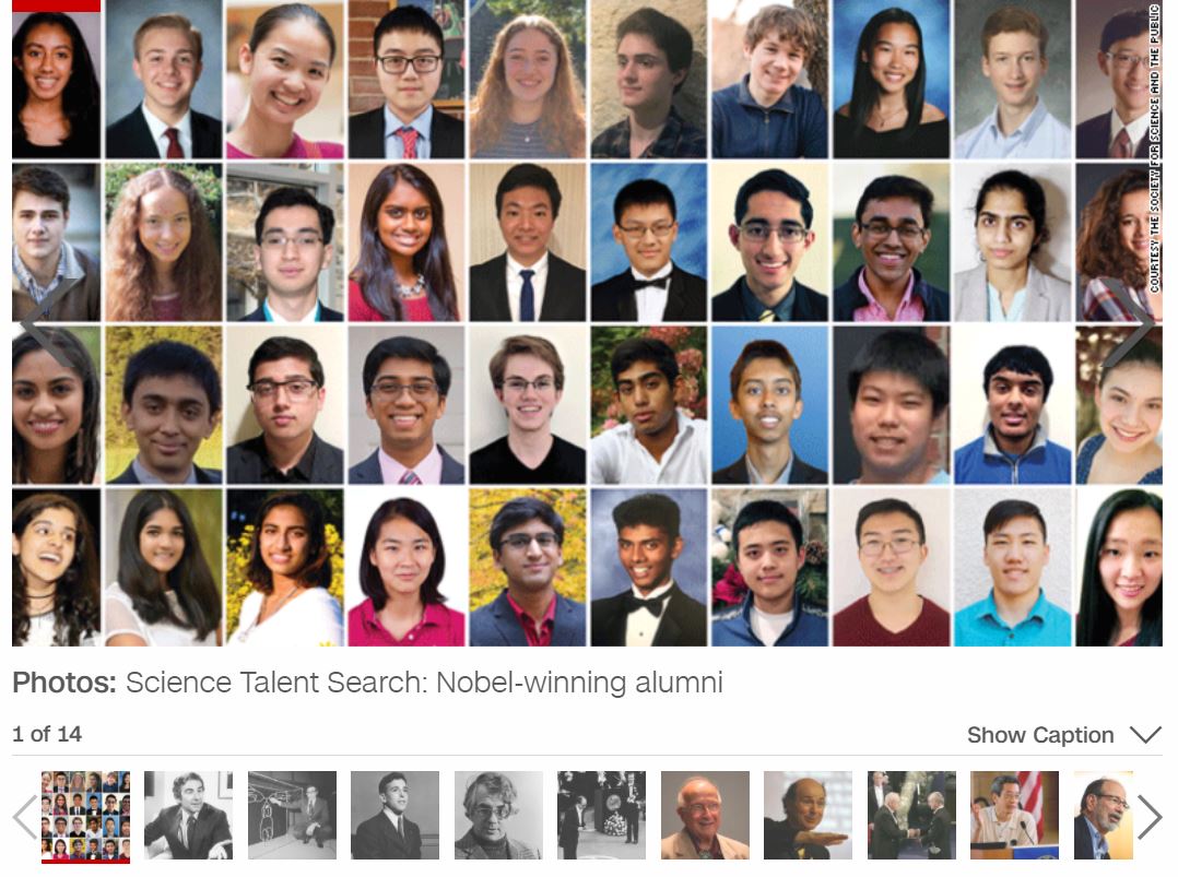 Market Design: Science talent search finalists (and some alumni)