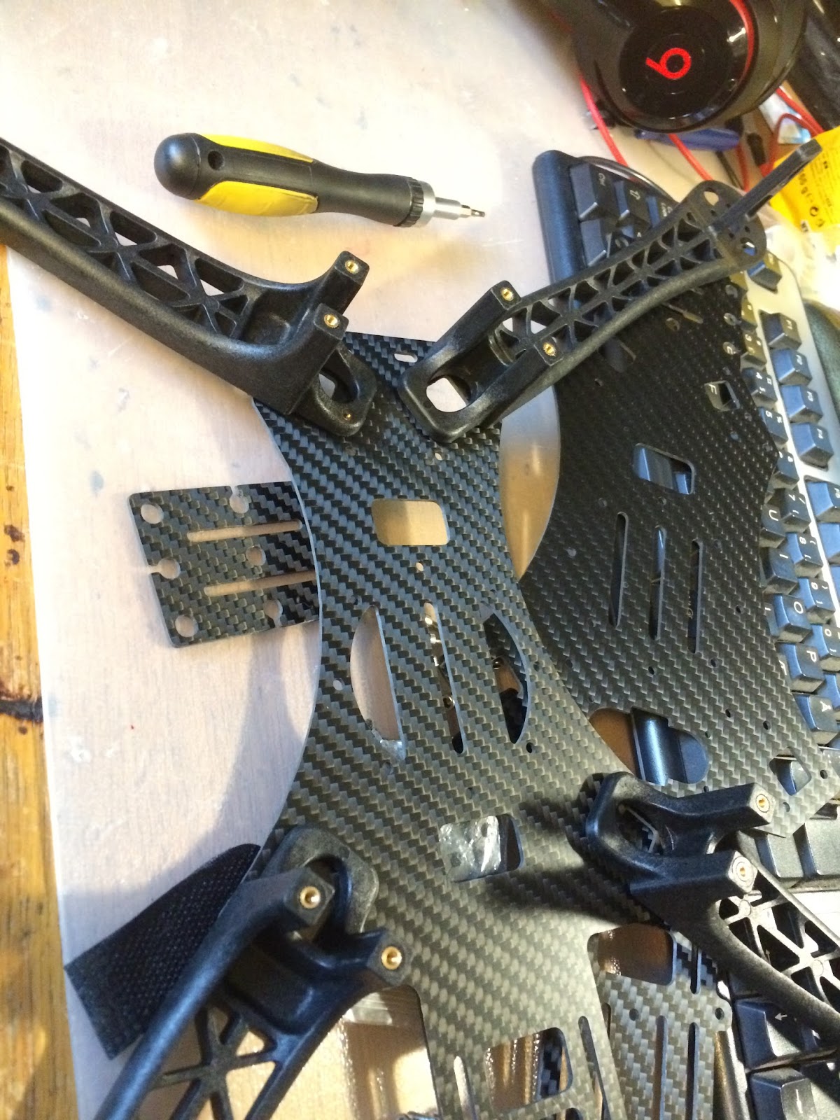 Multi-rotors: Carbon Fiber REPTILE X-Mode Alien 500 500mm Multicopter ...