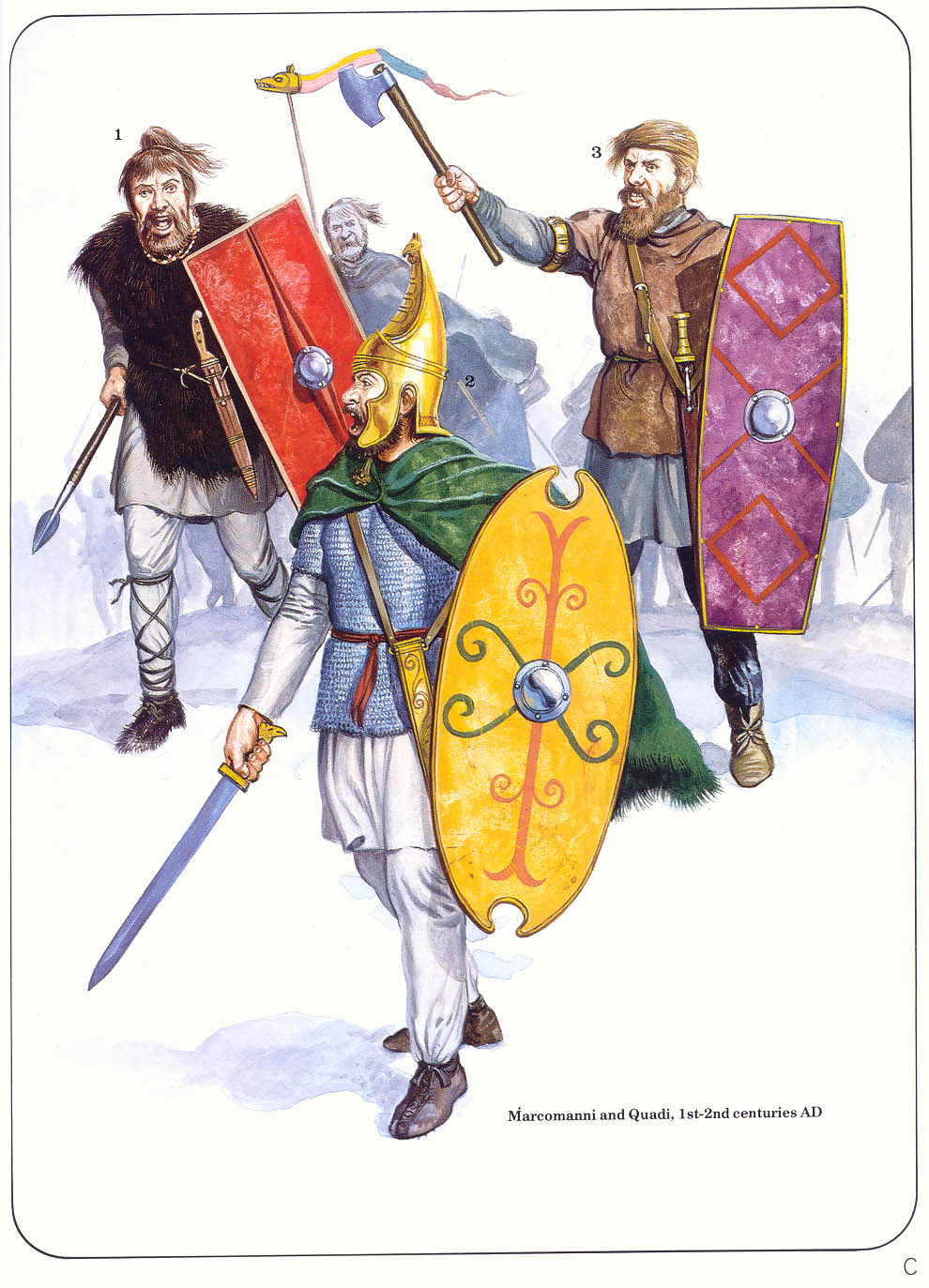 imágeneshistóricas.blogspot.es: Los germanos Germanic Warrior