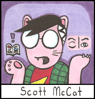Life Imitates Comics: Comic Cats #35 Scott McCat