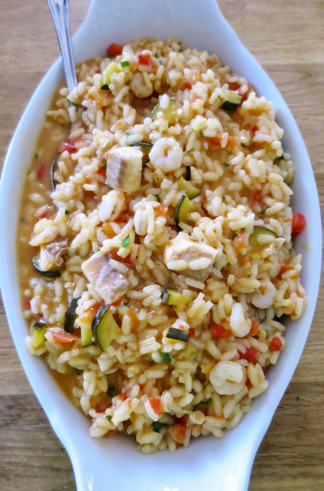 Sapori lontani: RISOTTO AI PROFUMI DI MARE E TERRA