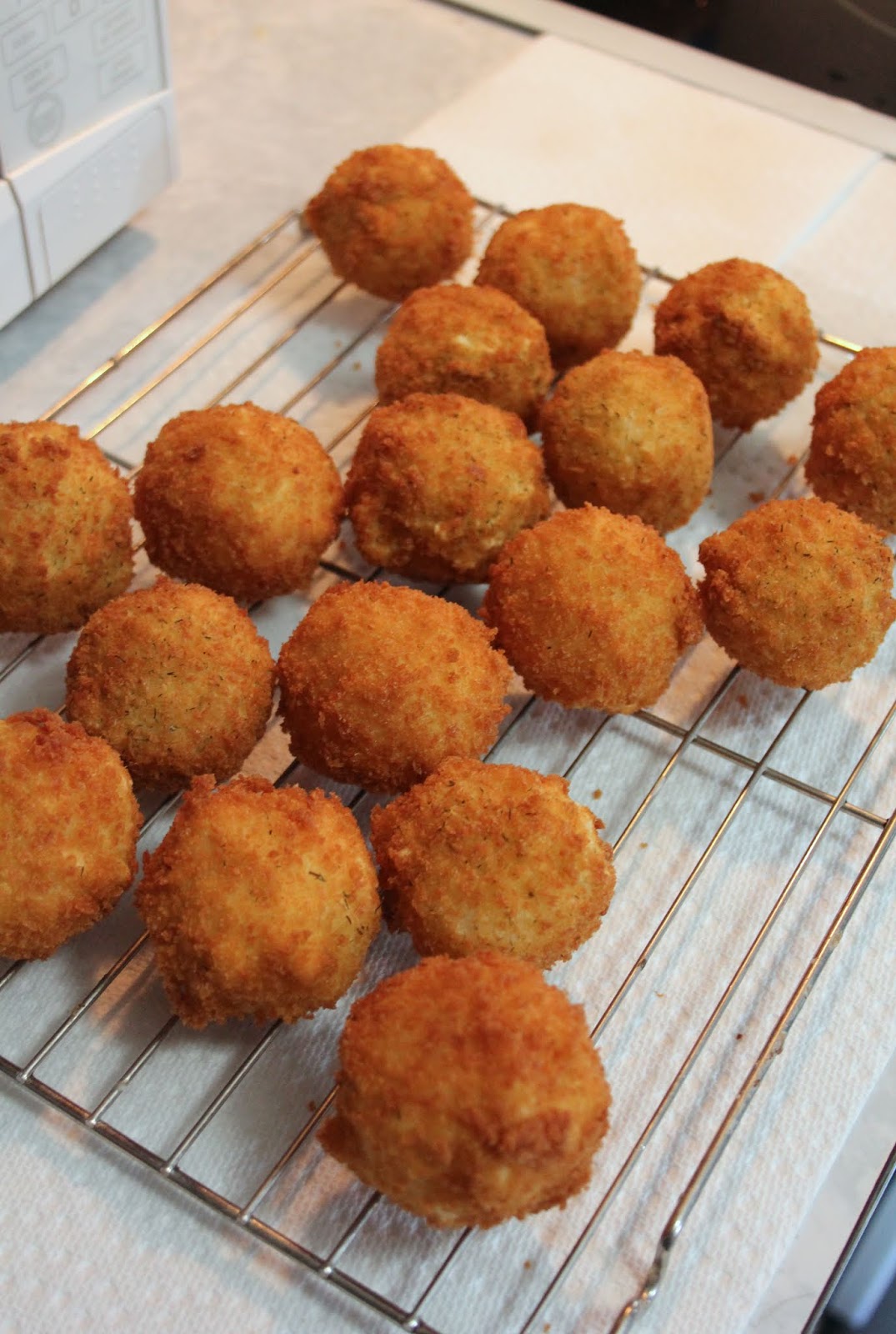 Jo and Sue: Crunchy Pickle Rice Balls with Spicy Red Pepper Jelly