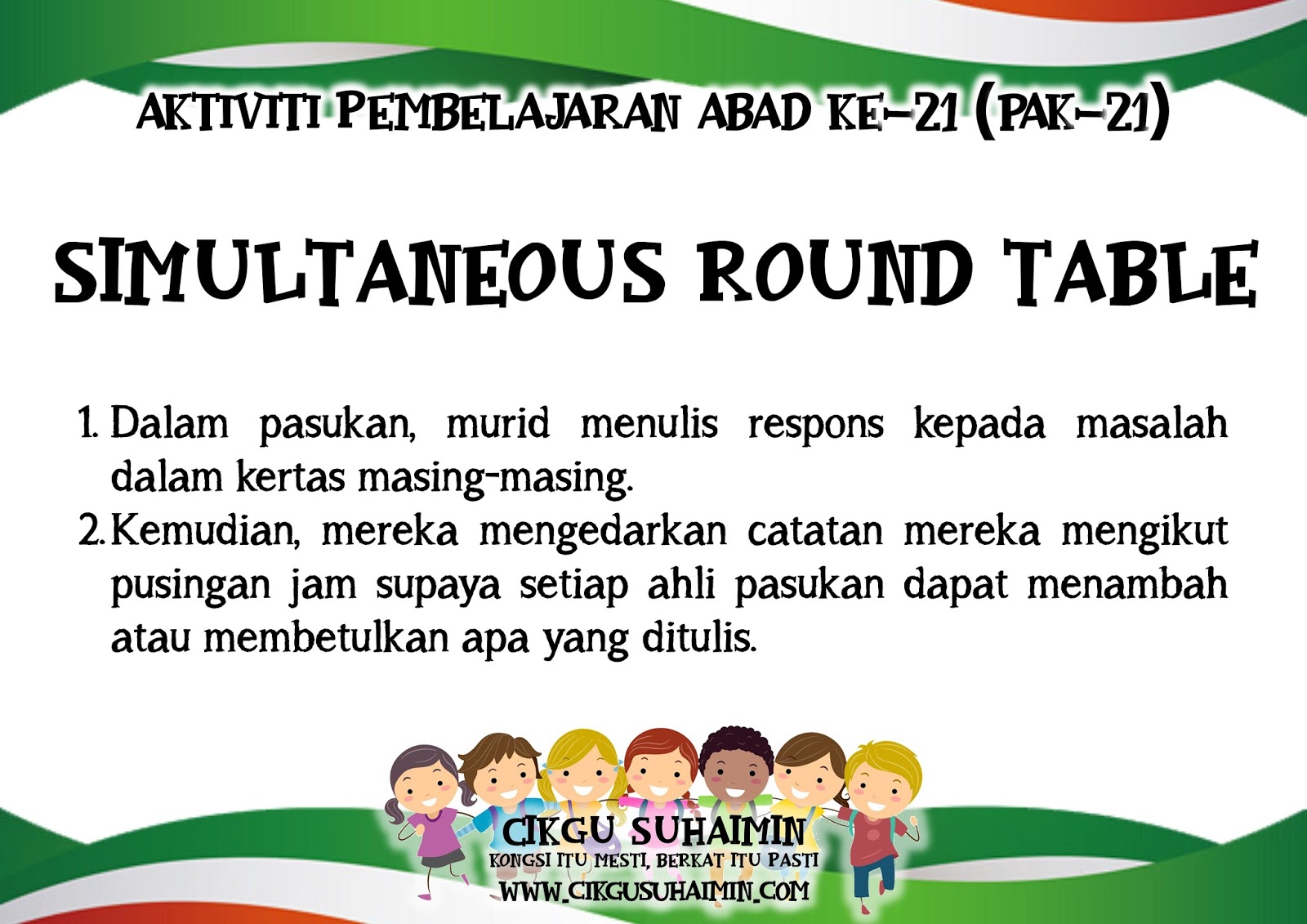 47 Aktiviti Pembelajaran Abad ke-21 (PAK-21) dengan Grafik yang Menarik
