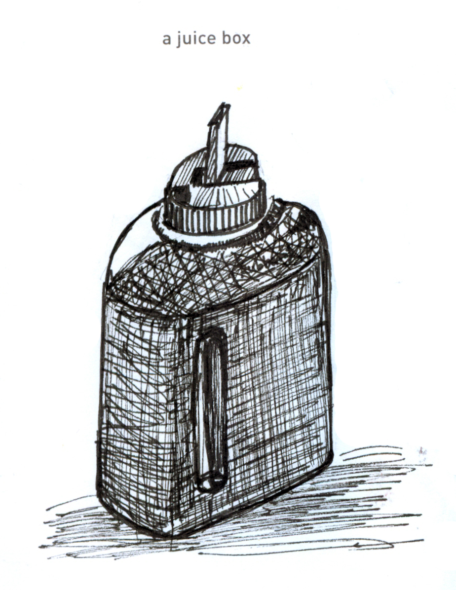 Ana's Strictly Sketchbook: 642 Things to Draw #44 - A Juice Box