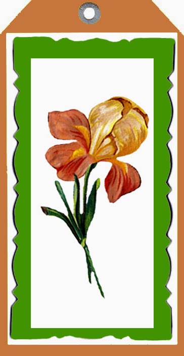 THETINCAT: Pretty Vintage Printable Flower tags