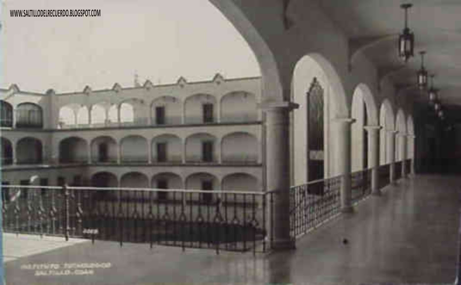 SALTILLO DEL RECUERDO: INTERIOR DEL TECNOLOGICO, SALTILLO..!!